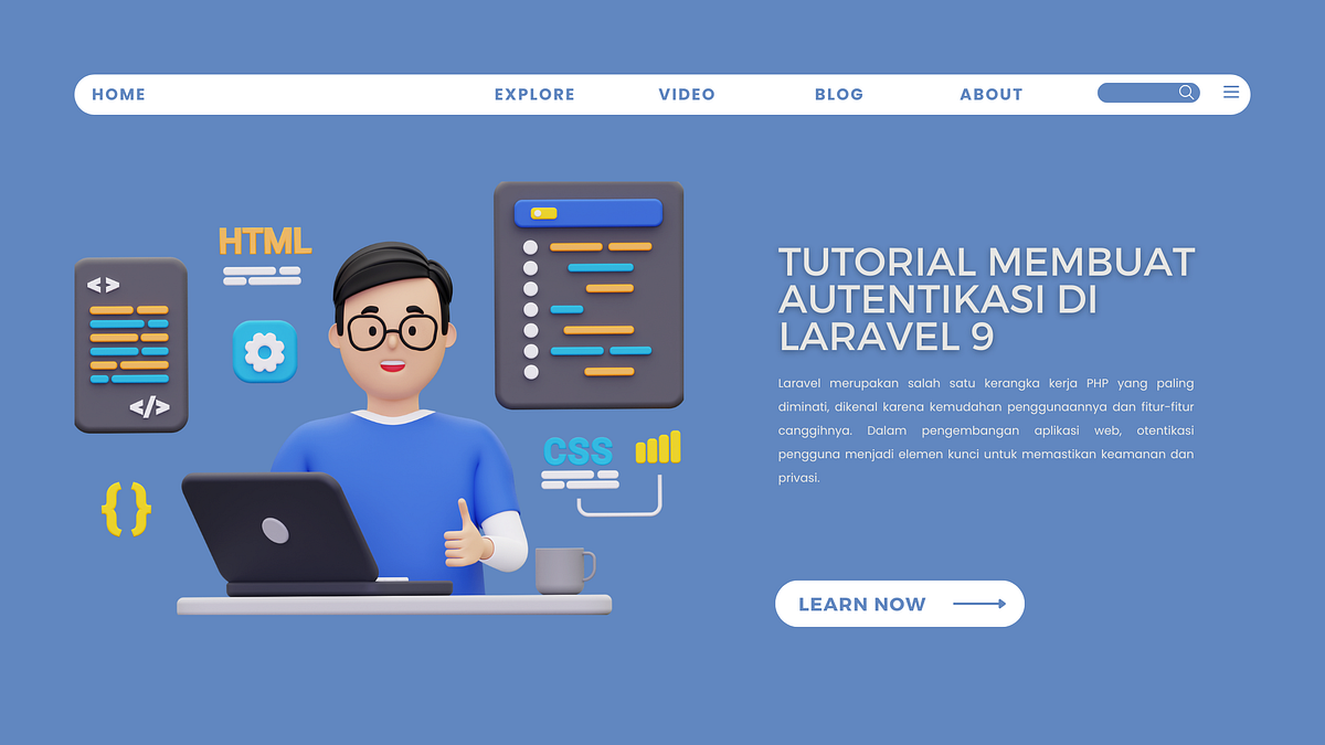 Tutorial Membuat Autentikasi di Laravel 9 | by Ilham Maulana | Medium