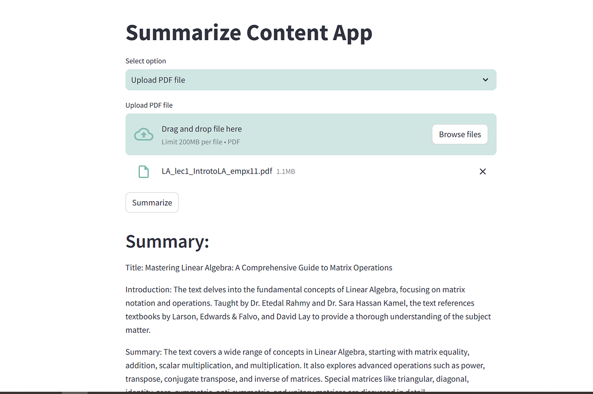 Creating a Multilingual Summarization App with Streamlit and LangChain | by CodeAIGo | Oct, 2024 ...