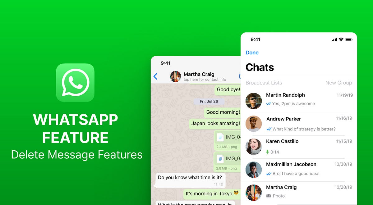 UI UX Case Study: WhatsApp Delete Message Features | by Wianda Anisya ...