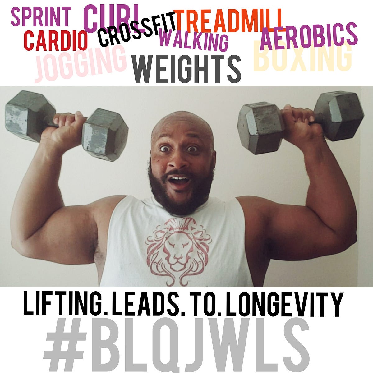 Lifting for Longevity. "Lifting weights will make you big… | by # ...