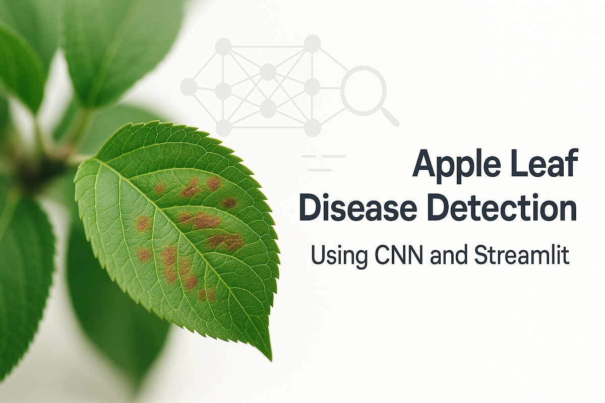 Apple Leaf Disease Detection Using CNN | by Sapna | Medium