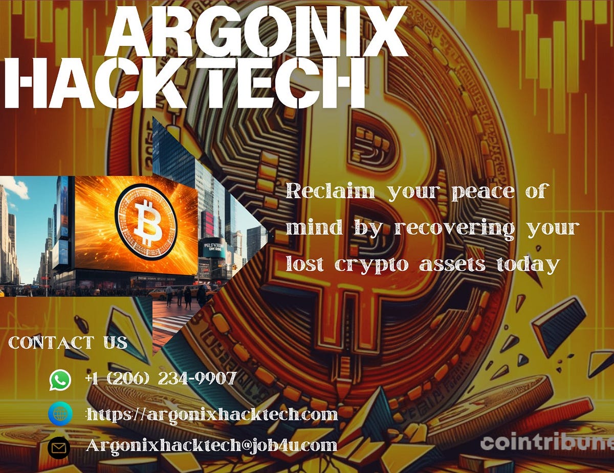 bbHIRE ARGONIX HACK TECH TO RECLAIM STOLEN CRYPTO CURRENCY | by Gerta ...