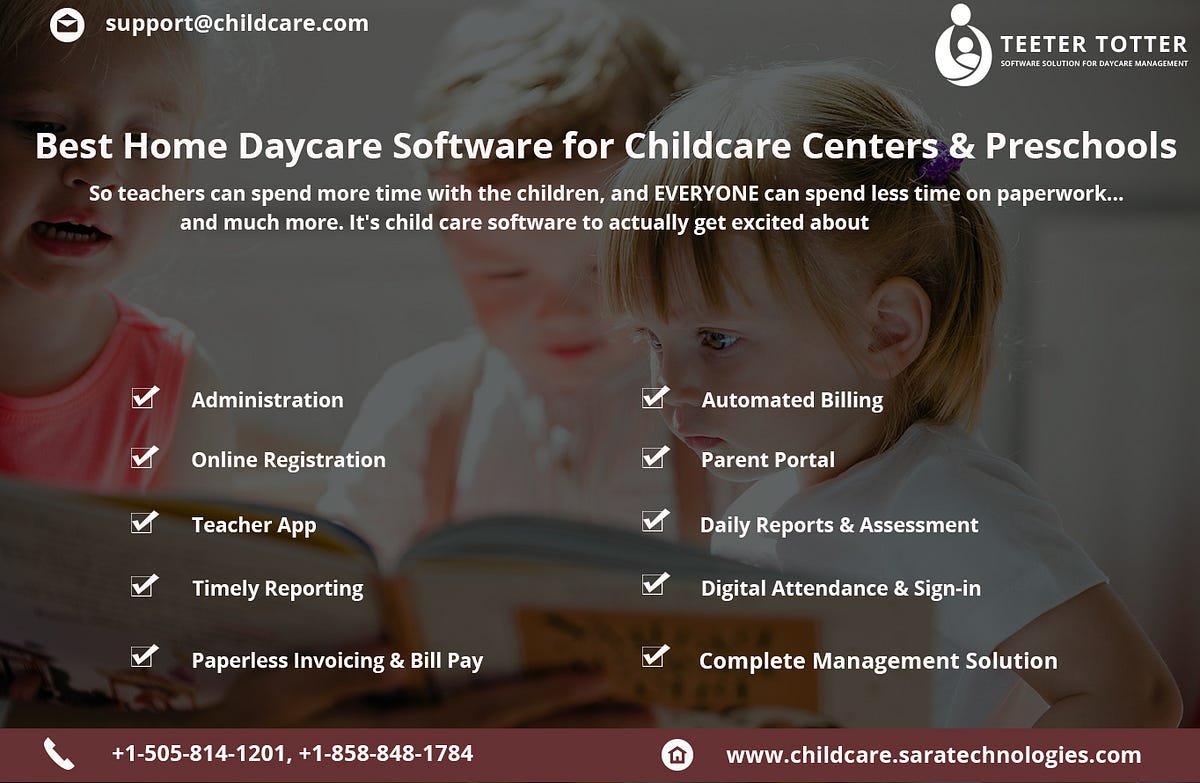 Best Home Daycare Software. Childcare software allows parents, and… | by TeeterTotter DayCare ...