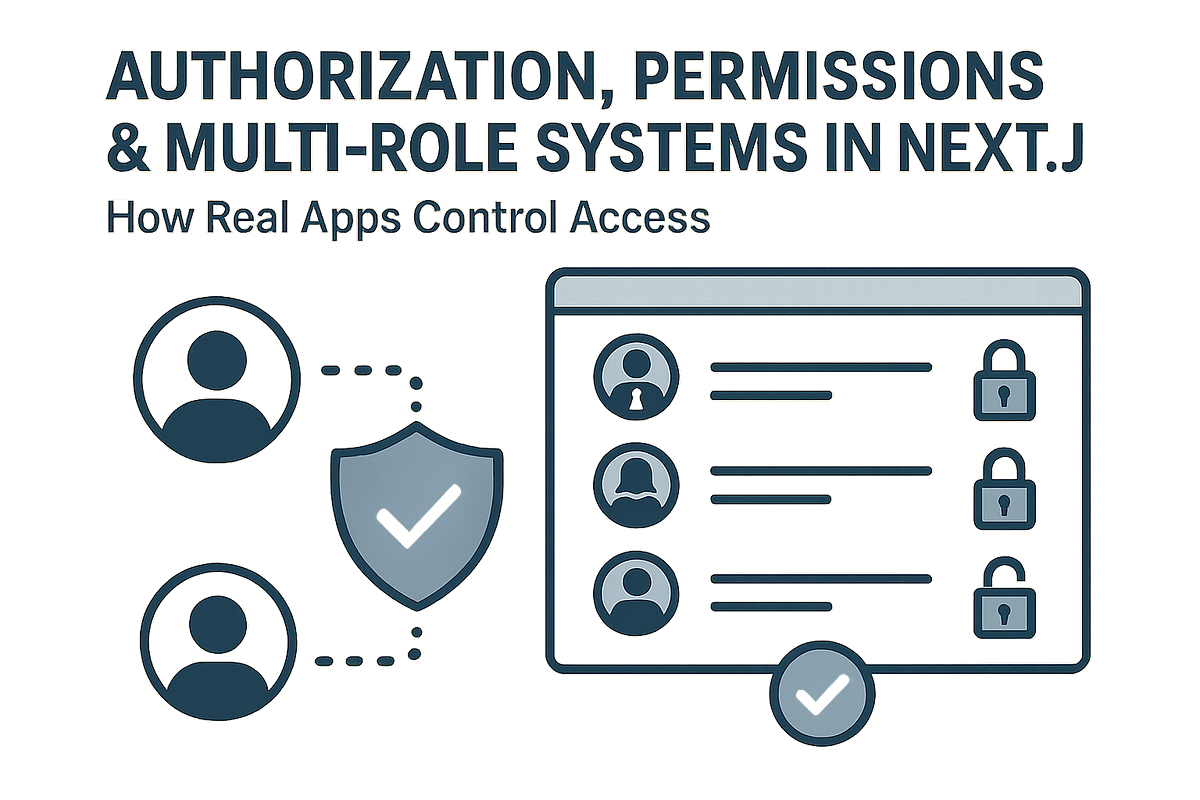 Authorization, Permissions & Multi-Role Systems in Next.js (How Real ...