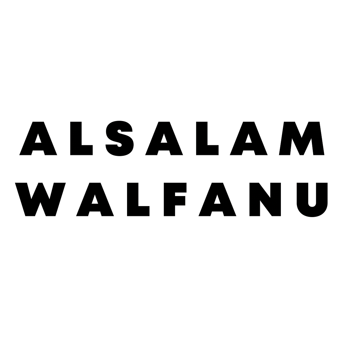 Alsalam Walfanu