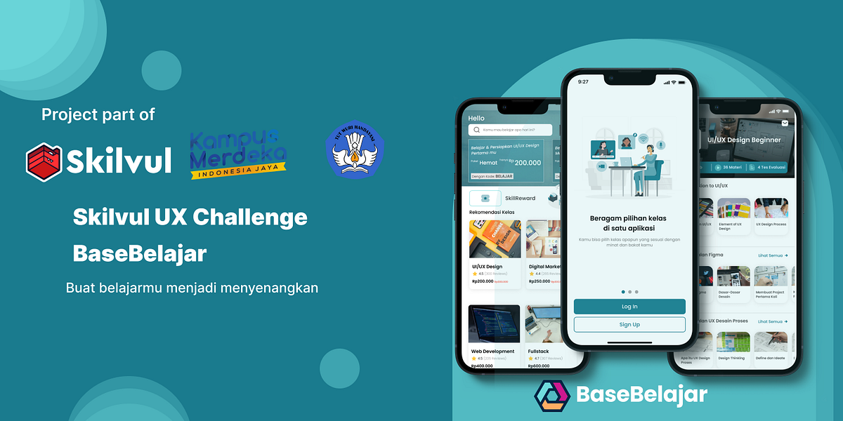 UX Research & Design Case Study: Skilvul Challenge-BaseBelajar | by ...