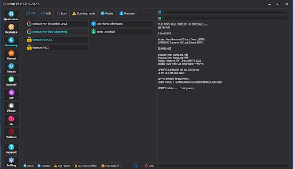 RomFw-Tool-V30.09.2023-Samsungs-Ultimate-Upgrade Unlock the Future of Samsung with RomFw Tool ...