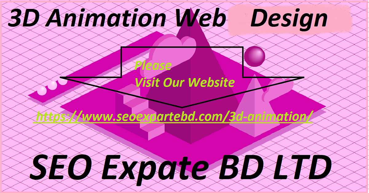 10 Eye-Catching Examples of 3D Websites (SEO Expate BD LTD) | by ...