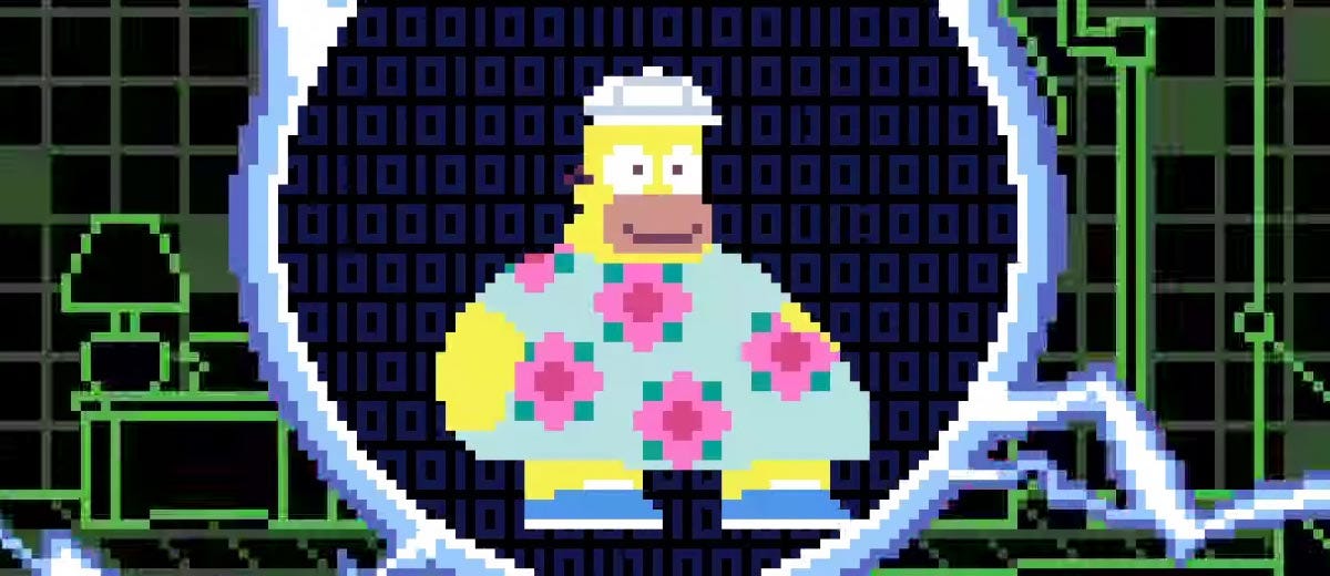 I Veri Simpson Pixeloo