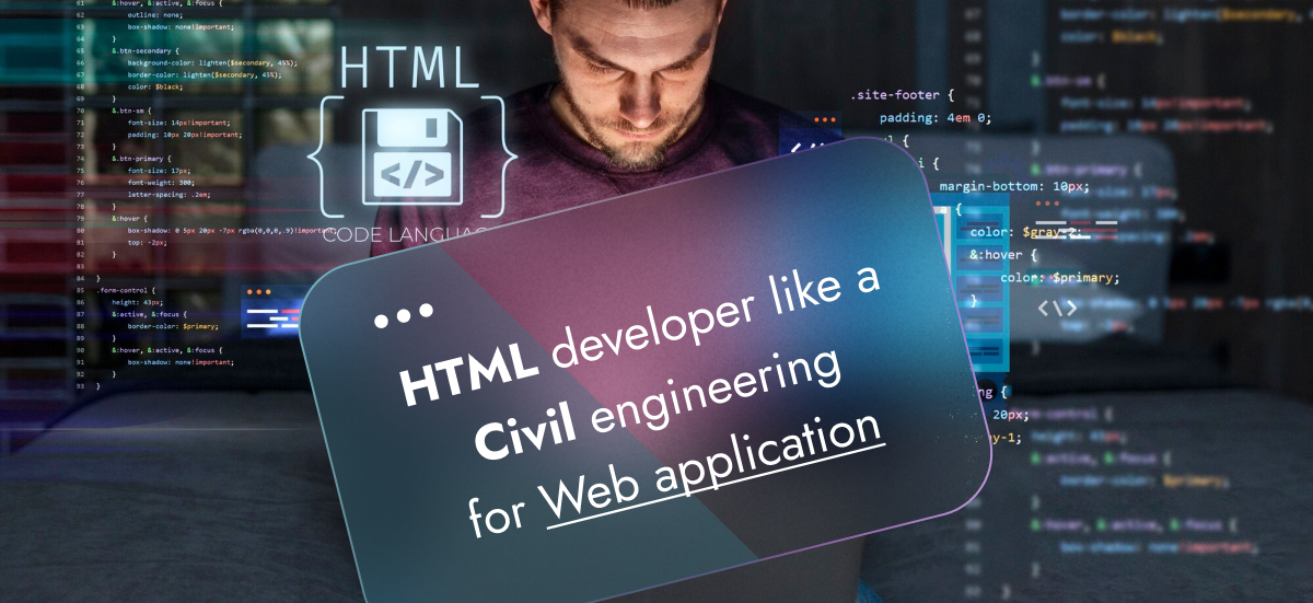HTML developer like a civil engineering for Web application | by shashi ...