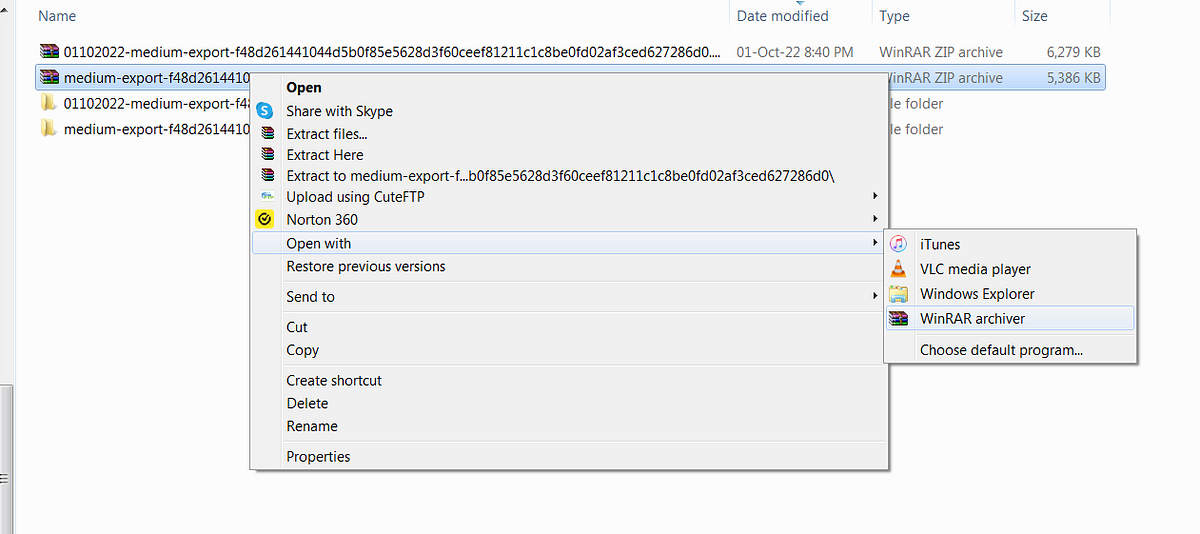 Associate your download with a programme that unpacks or unzips, such ...