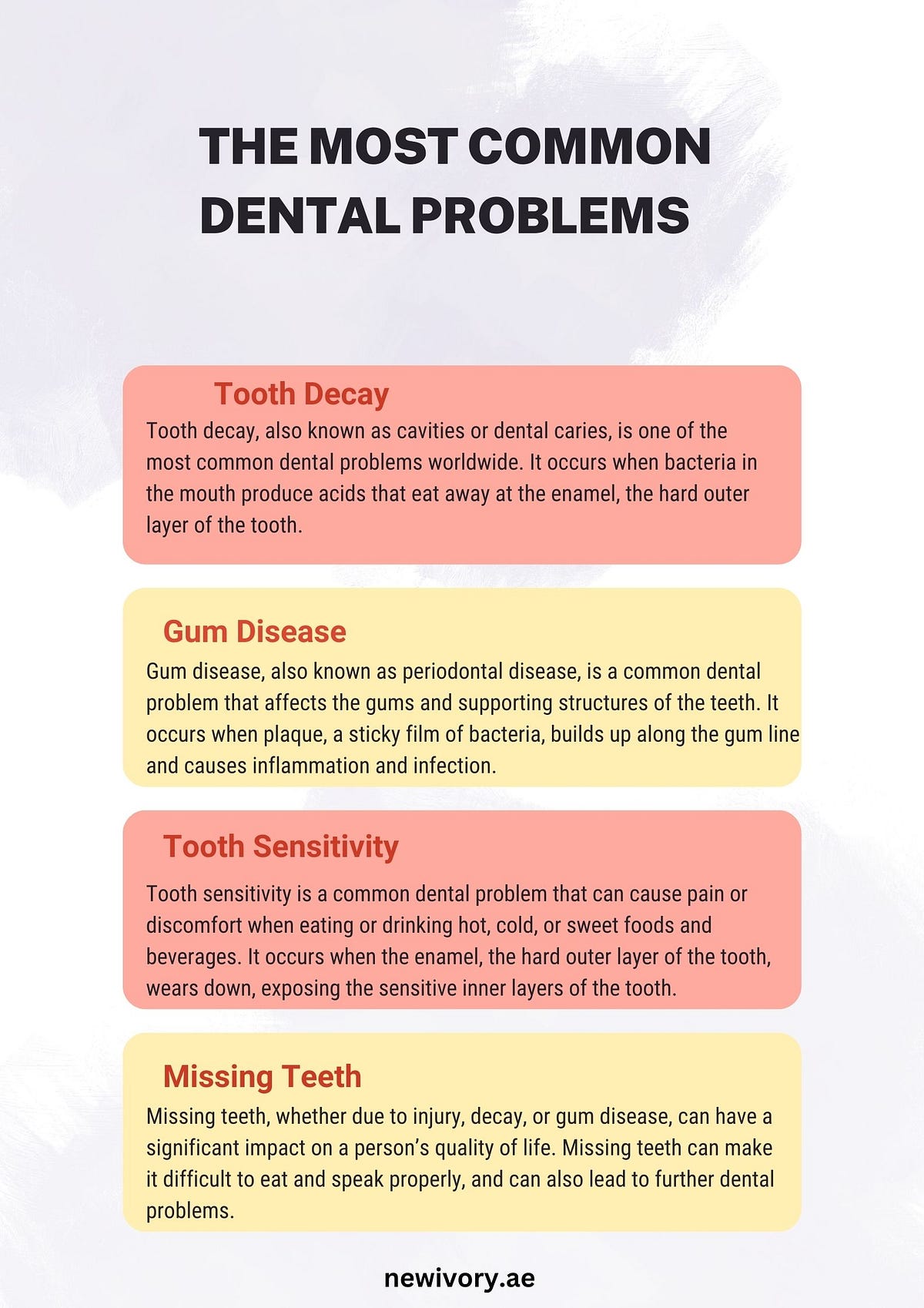 The most common dental problems - Mariotony - Medium