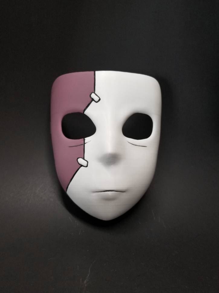 Sally Face Prosthetic Mask Cosplay Costume Prosthesis Air Brushed Hand ...