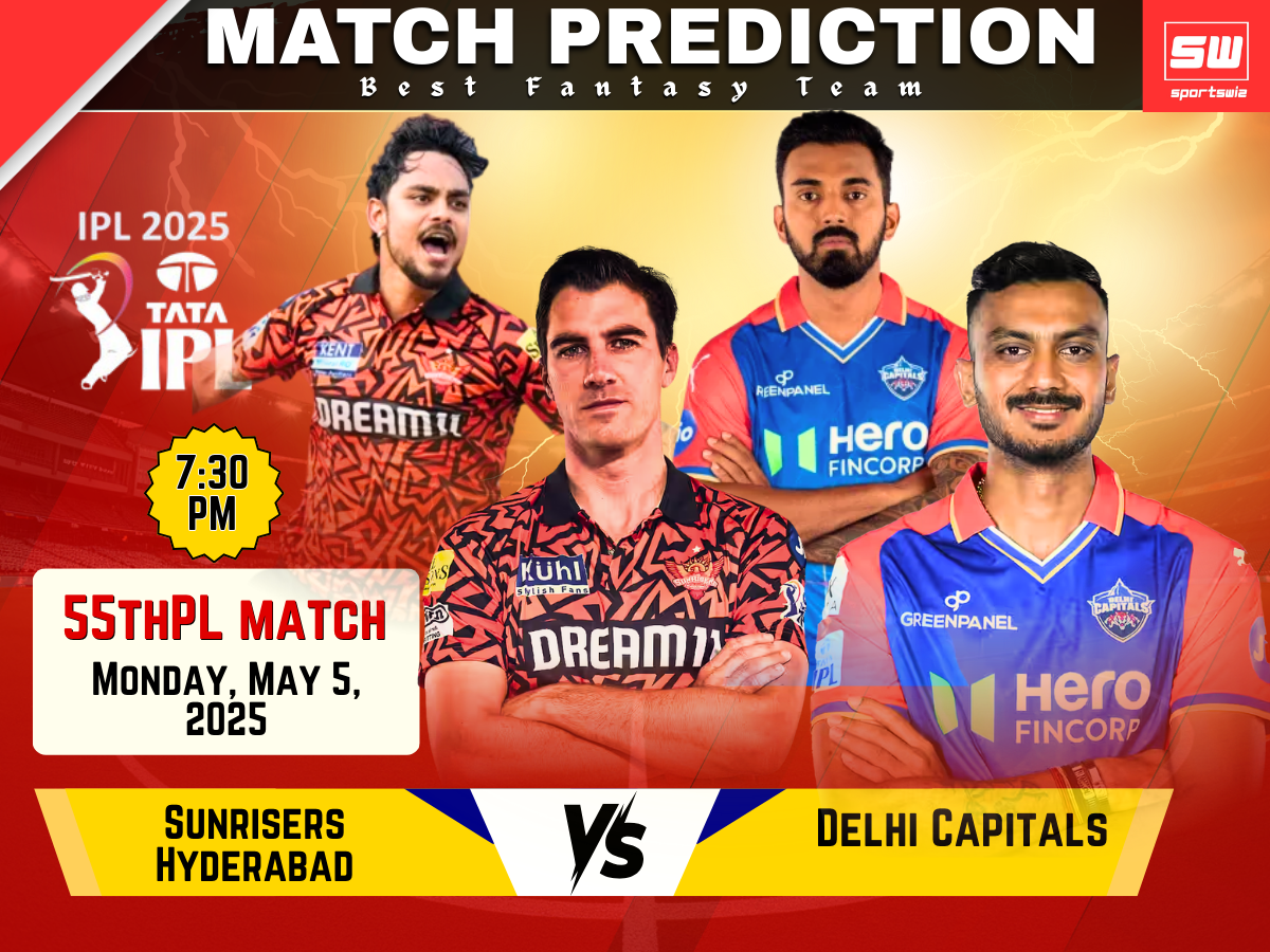 Sunrisers Hyderabad vs Delhi Capital 55th match IPL 2025 match ...