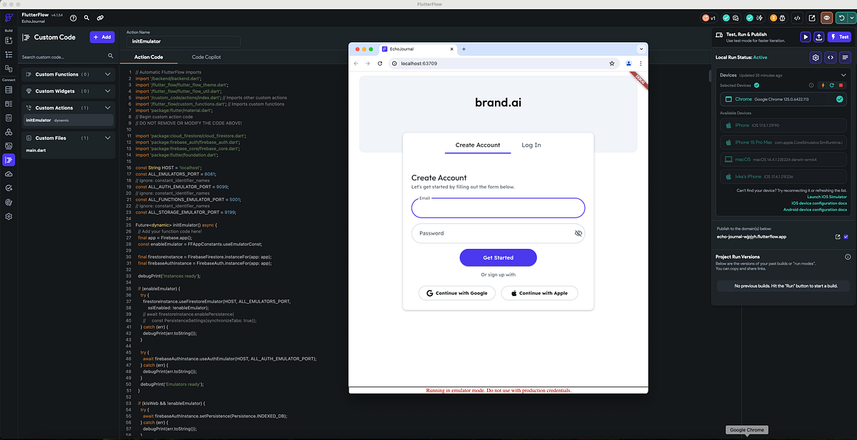 FlutterFlow Local Development Setup | by Dr. Tomas Radvansky PgDip. | Medium