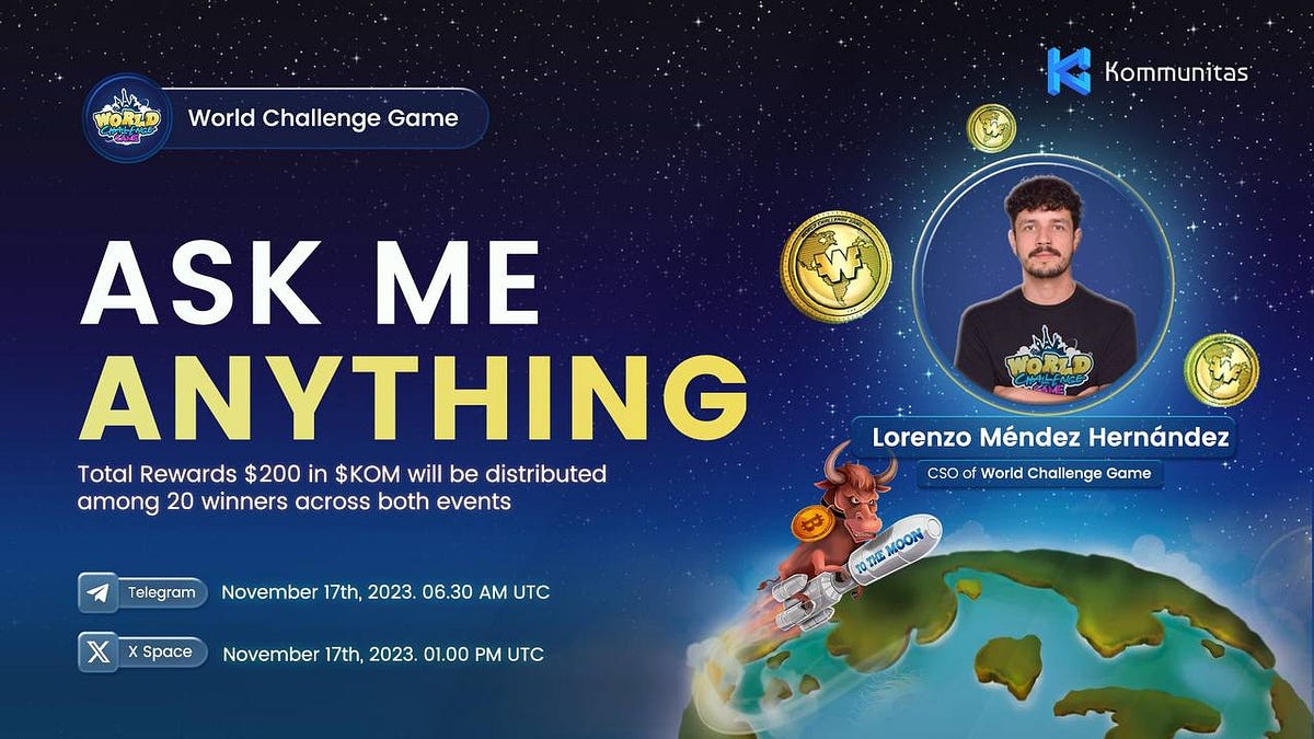 [RECAP] AMA: Kommunitas x World Challenge Game | by Kommunitas Official | Medium