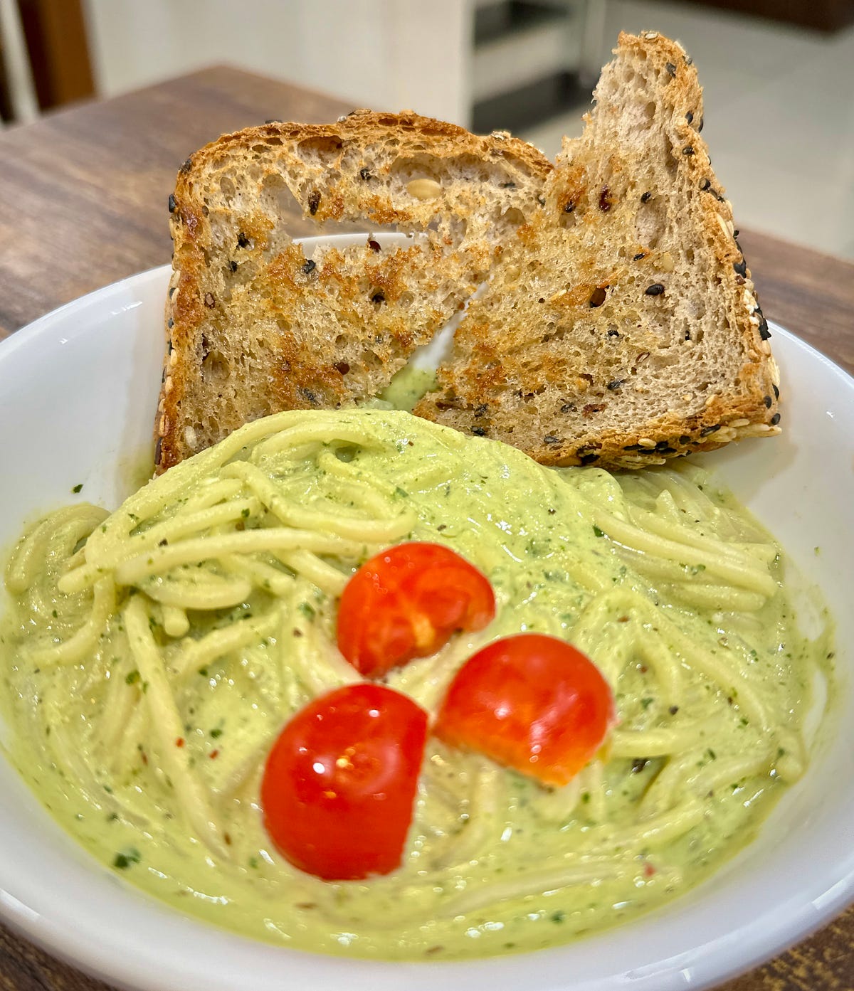 I am a Lover Boy… & A Chef too!. TAKE 3: Fresh homemade Pesto Pasta and ...