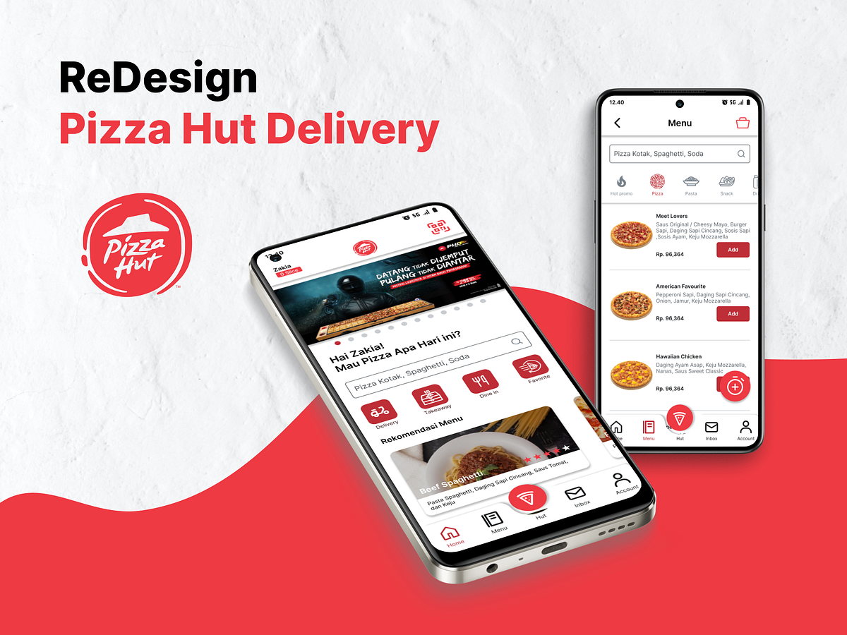 UI/UX Case Study — ReDesign PHD. ReDesign Pizza Hut Delivery | by Zakiasalsabila | Medium