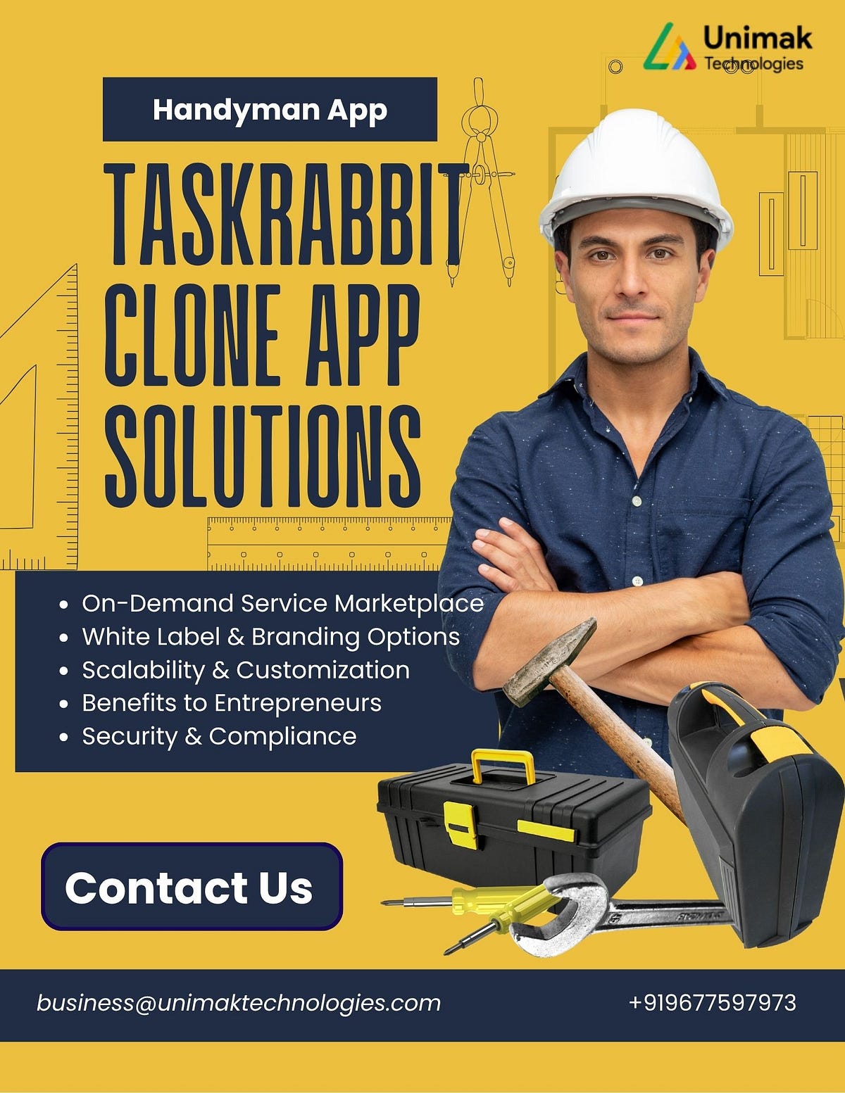 Simplifying On-Demand Services with TaskRabbit Clone App by Unimak ...