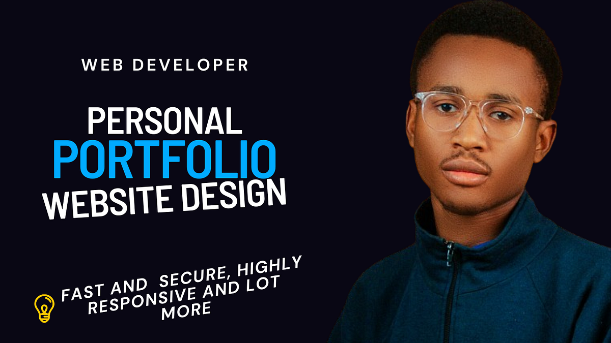 Unique Professional Portfolio Website Design | by Elijah Jacob | Jul ...