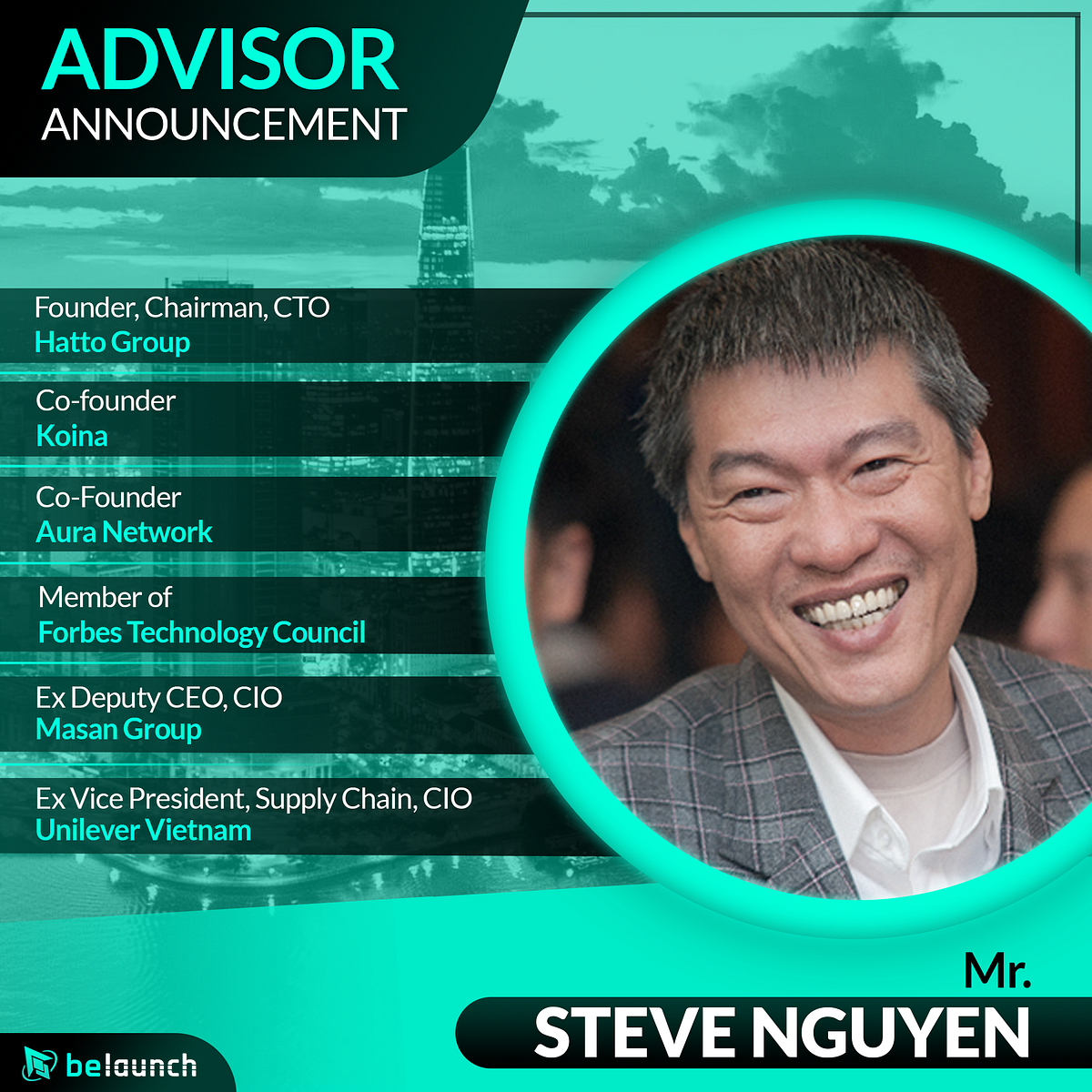 ADVISOR OFFICIAL ANNOUNCEMENT. Introduction: | by BeLaunch | Medium