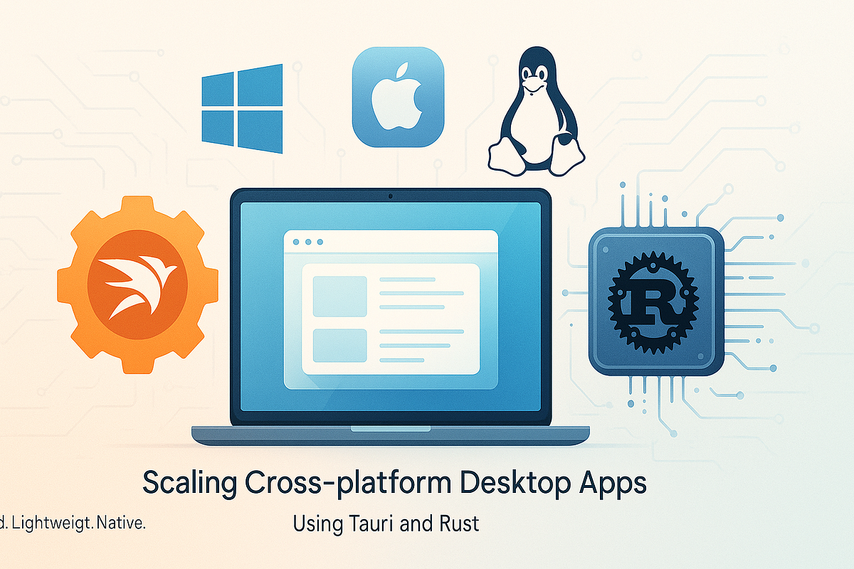 Scaling Cross-Platform Desktop Apps Using Tauri and Rust Modules | by ...