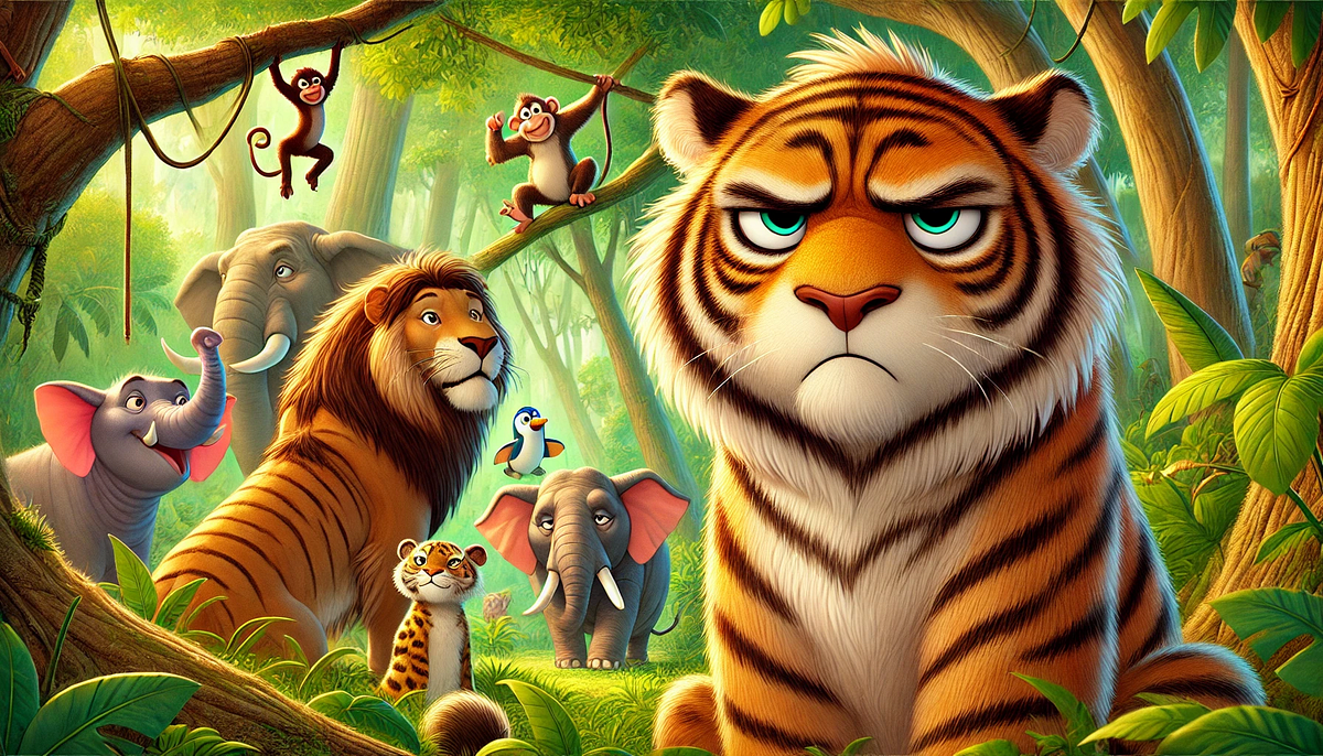 Grumpy Tiger Tiberius. Prompt to Mistral: | by Subhash Chandran | good ...