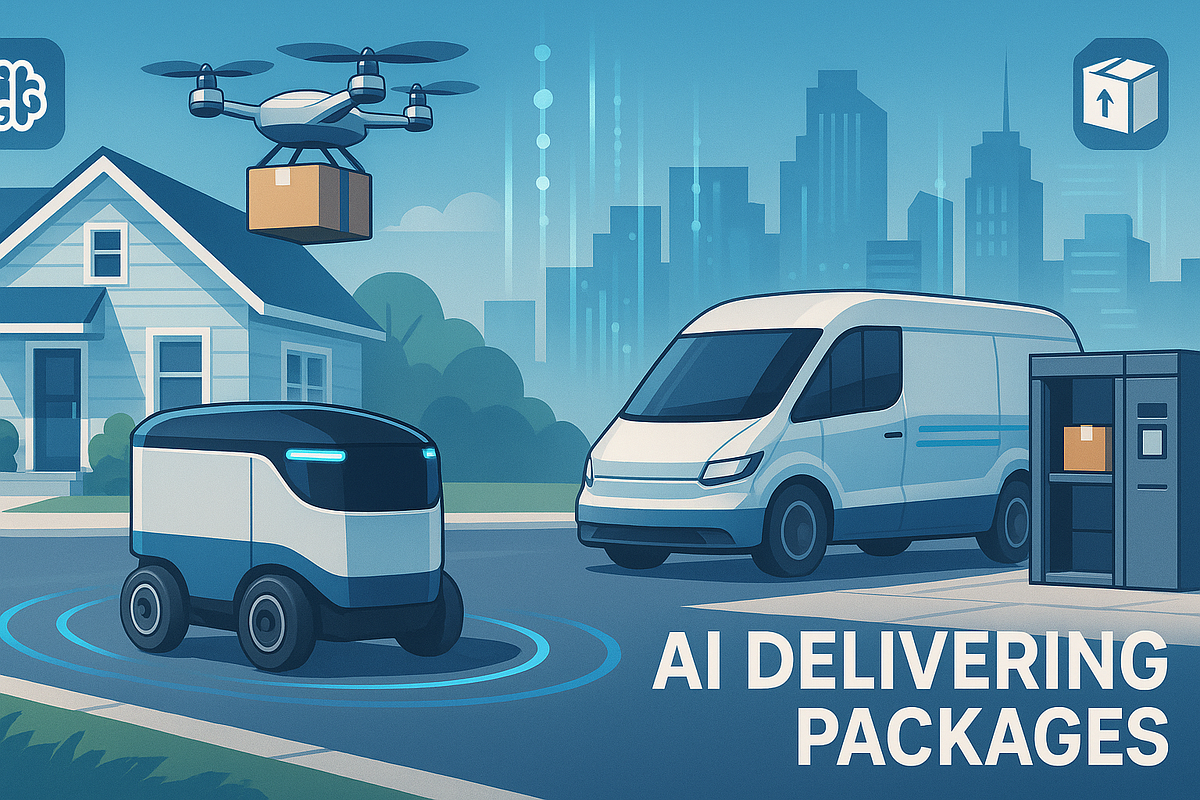 Bots on the Move: AI’s Role in Delivering Packages | by Thinking Loop ...
