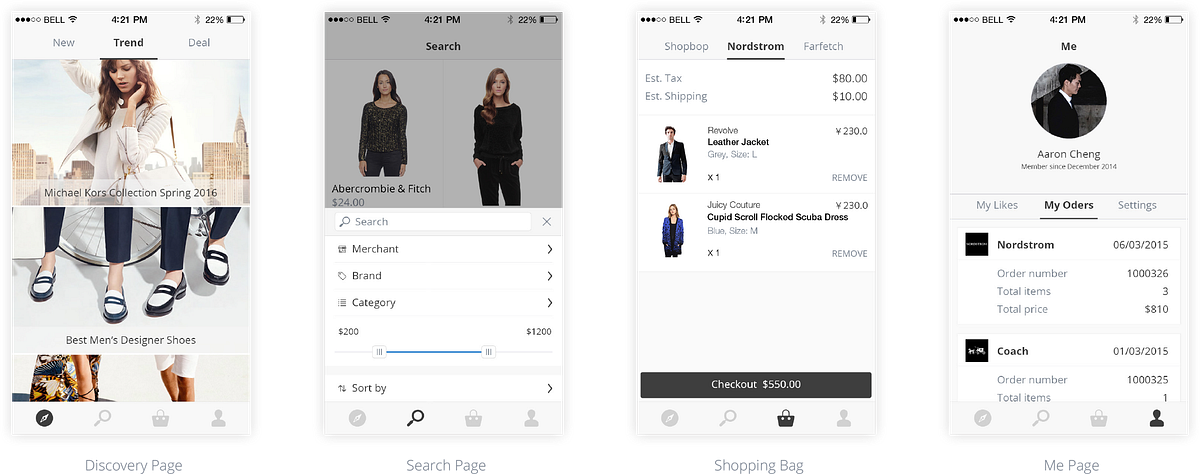 Mobile UI Design for One-handed Use | by Aaron Cheng | Medium