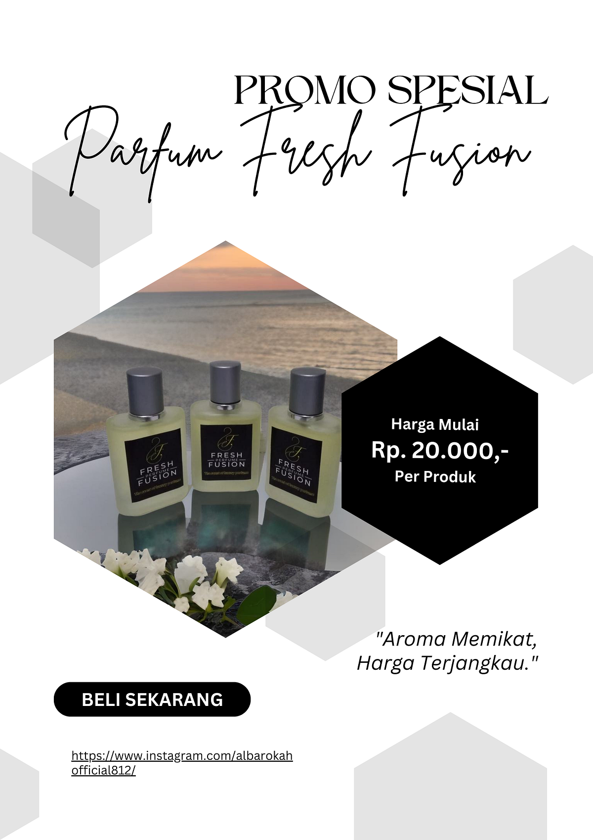 “Parfum Fresh Fusion: Elegansi yang Meresap dalam Setiap Semprotan ...