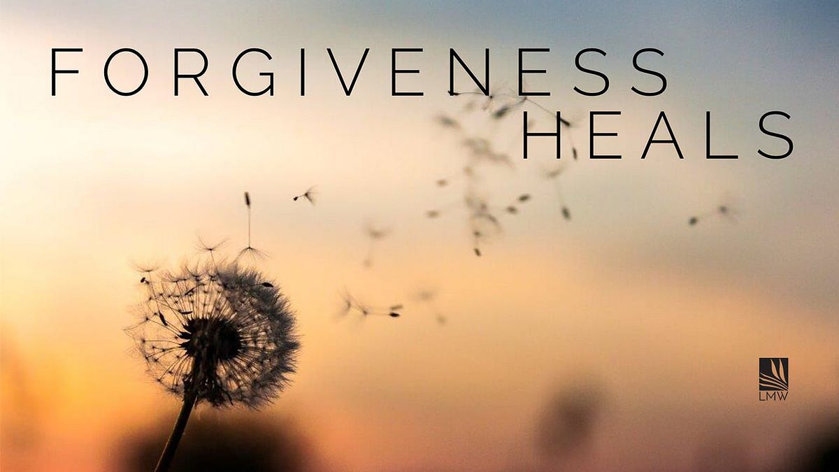 Forgiveness and Flow. Background: Forgiveness and flow. I… | by ...