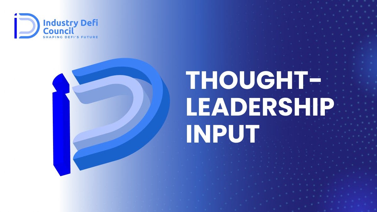 CBDCs. Thought-Leader Input — Food for thought… | by Industry DeFi ...