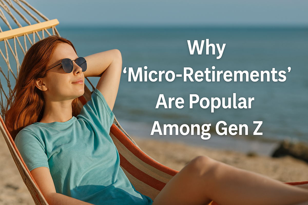 Gen Z Is Taking ‘Micro-Retirements’ Instead of Waiting for 65 | by Ankit Gajera | Jul, 2025 | Medium