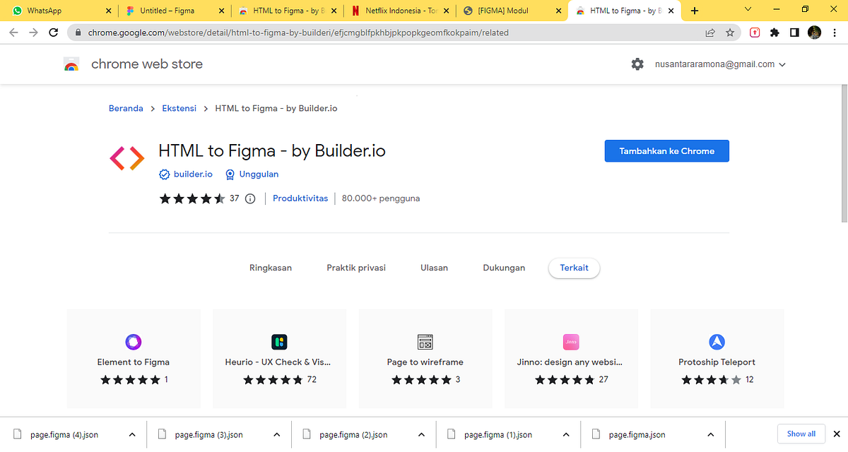 Tata Cara Install Plugin HTML to Figma | by Ramona Nusantara | Medium
