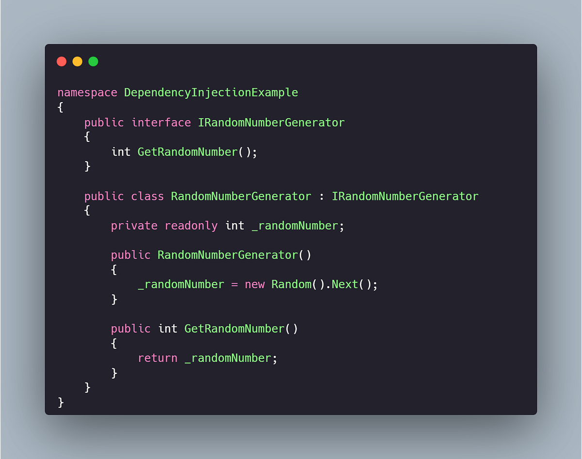 Dependency Injection In C Dependency Injection Di Is A Powerful 0687