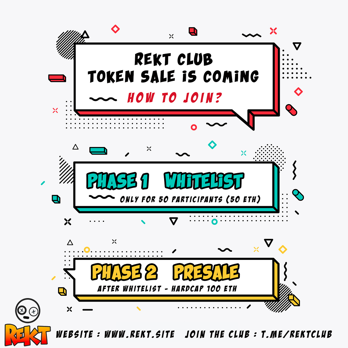 REKT CLUB TOKEN SALE IS COMING. 🔥🔥 REKT CLUB PROJECT TOKEN SALE IS ...