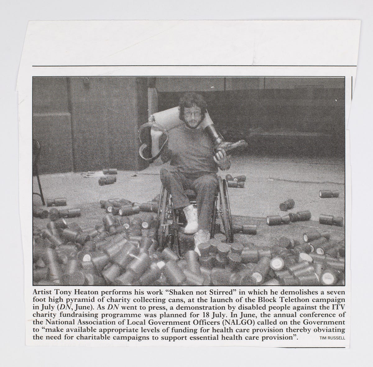 Tony Heaton, OBE, and the momentum of Disability Arts Heritage | by ...