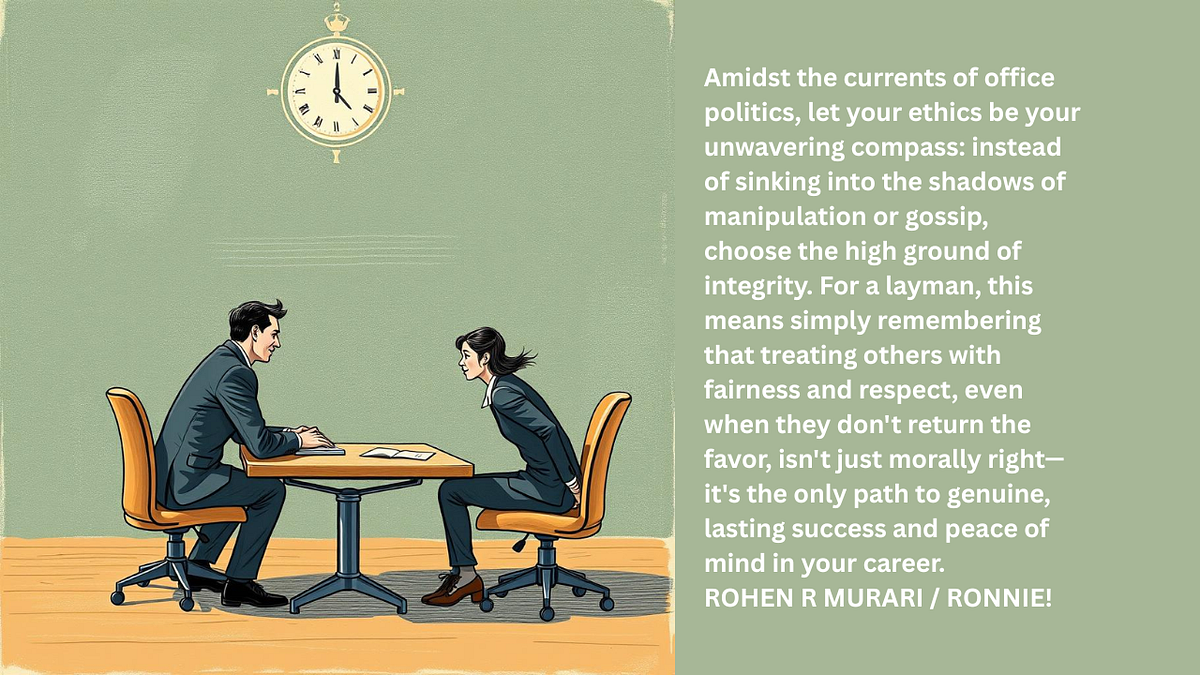 The Invisible Handshake: How to Master Office Politics Without Losing ...