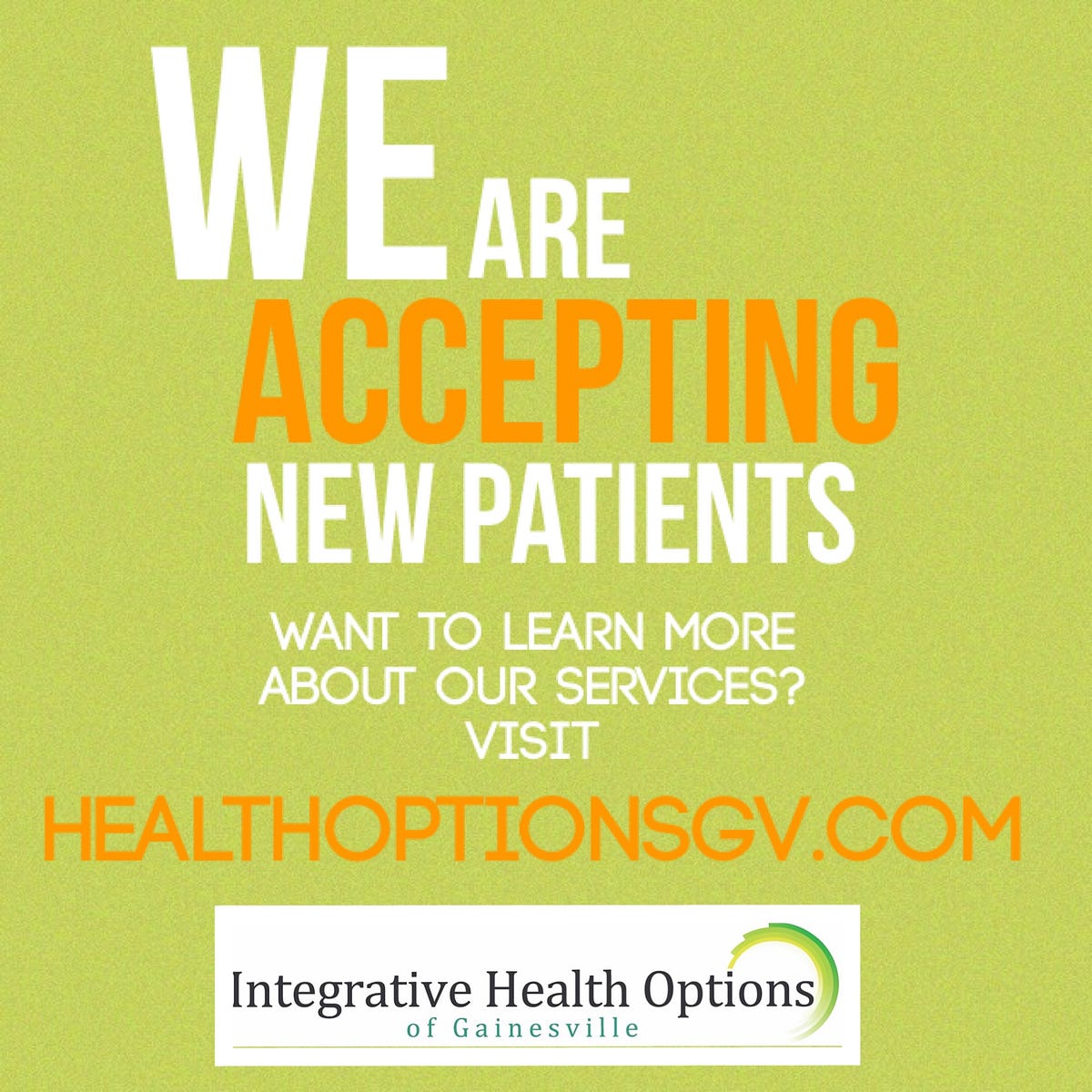 Now Accepting New Patients!. We are accepting new patients! | by Alcide ...