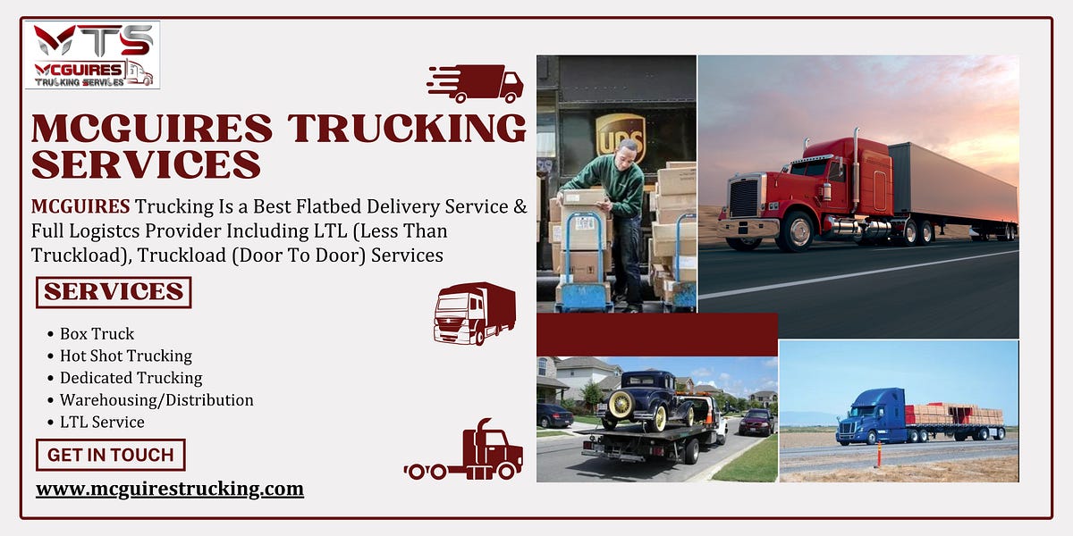 Piggyback Truck Transport Companies — McGuires Trucking Services ...