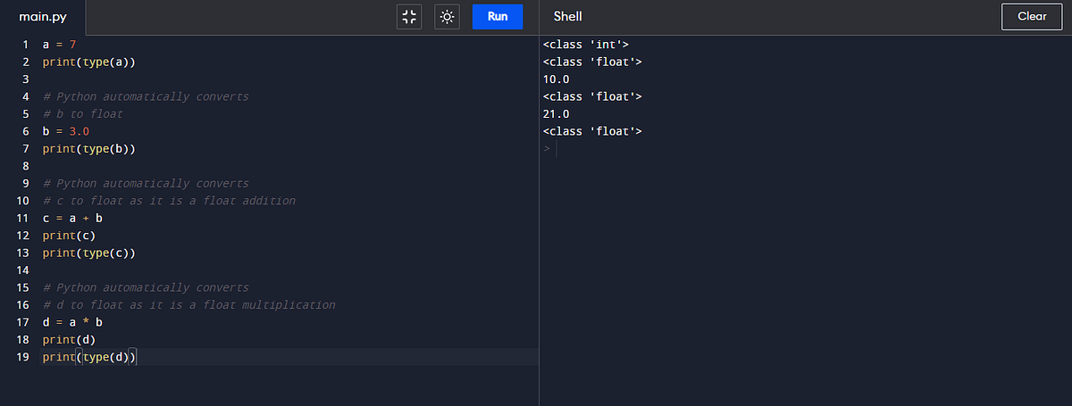 Type Casting in Python. Type Casting is the method to convert… | by ...