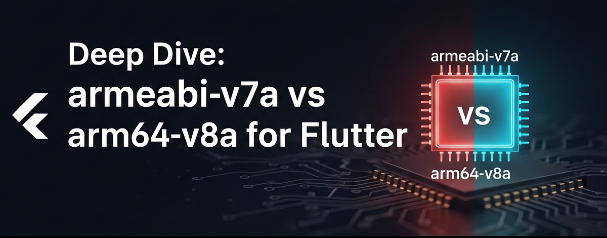 Flutter Deep Dive: armeabi-v7a vs arm64-v8a | by Creative Thief | Medium