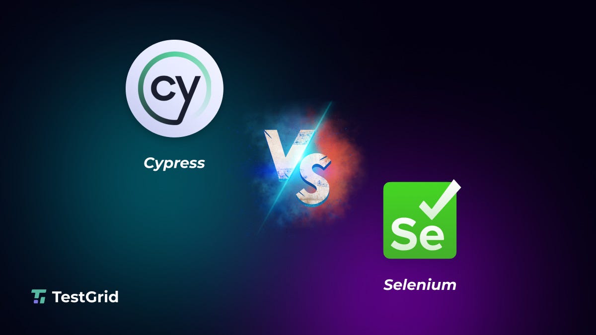 Cypress Vs Selenium Choosing The Best Tool For Your Automation Needs By Steve Wortham Oct
