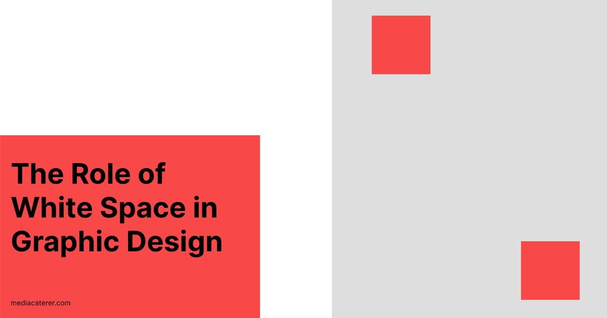 The Role of White Space in Graphic Design | by Ibrahim Ahmed | Medium