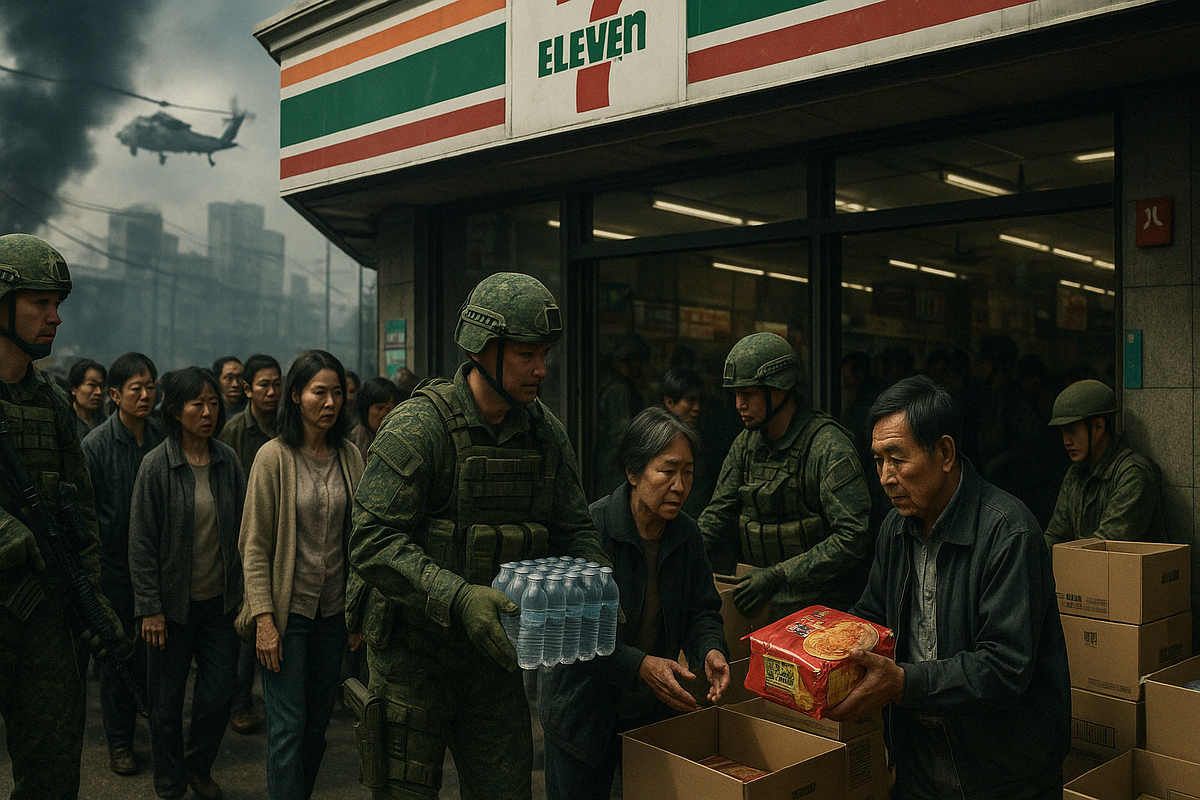 If Taiwan were to designate convenience stores as supply hubs and ...