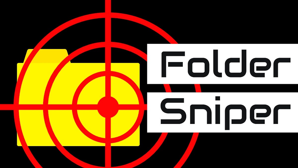 How I Created The Folder Sniper. A weird way to learn WPF… | by Mr ...