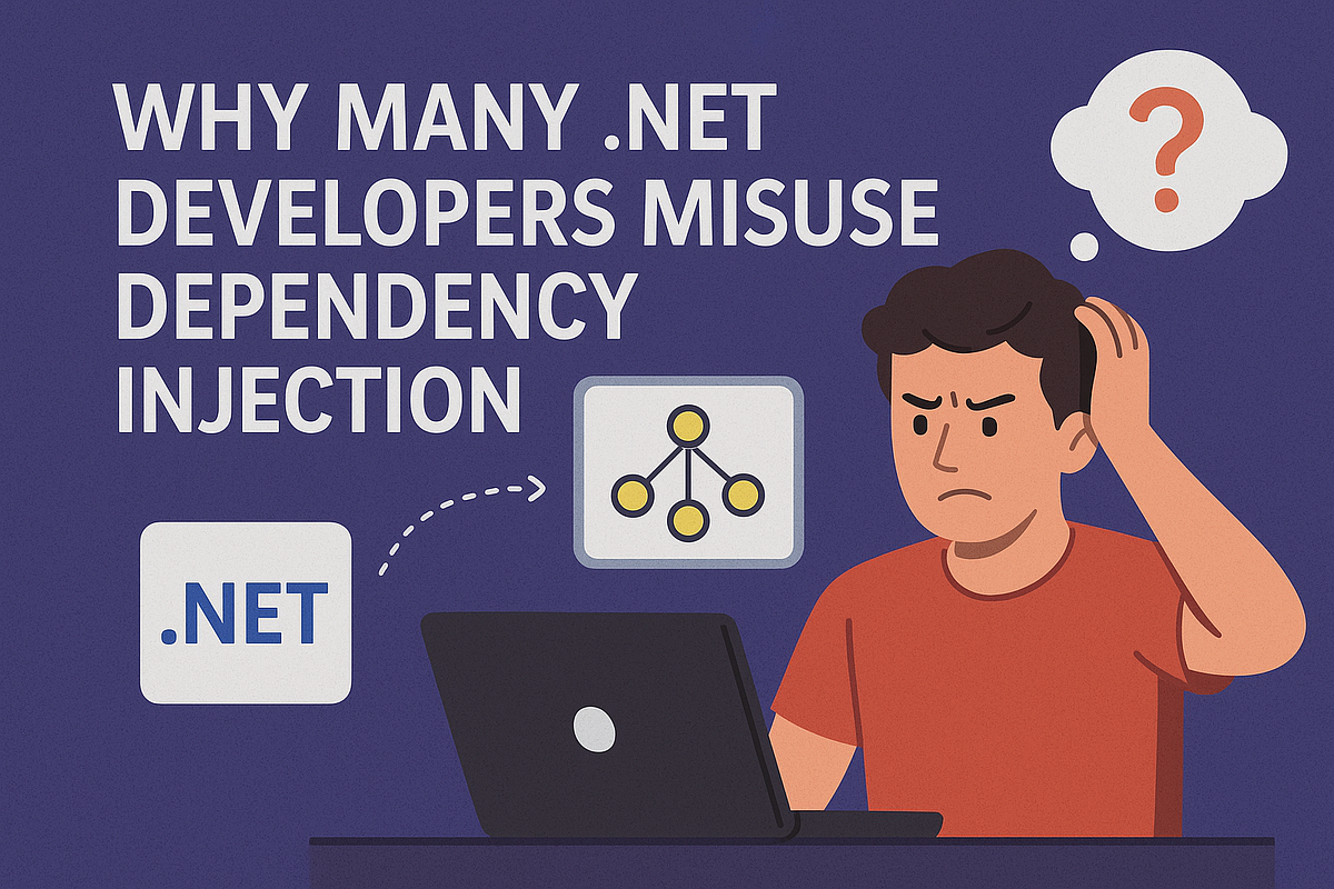 Why Many .NET Developers Misuse Dependency Injection | by Code Crack | Dot Net, API & SQL ...