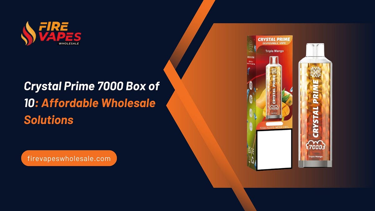 Crystal Prime 7000 Box of 10: Affordable Wholesale Solutions | by ...