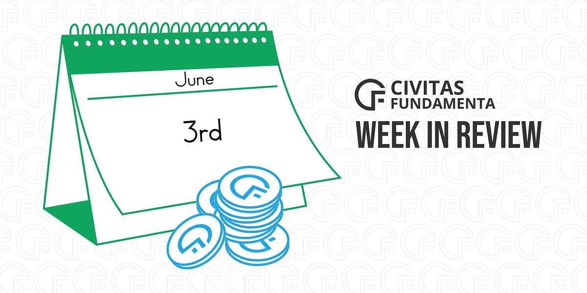 The Week In Review: June 3rd, 2022 | by Civitas Fundamenta | Medium